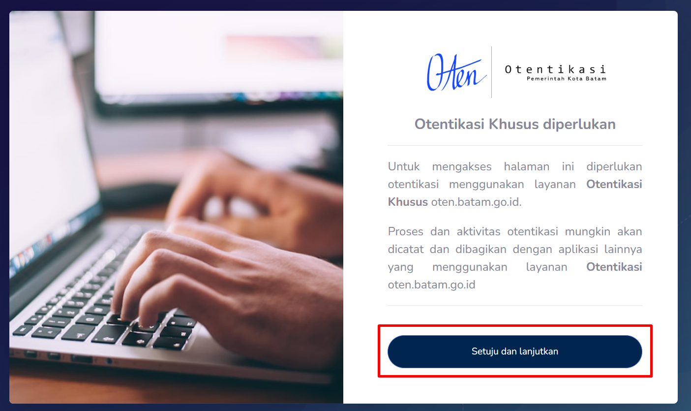 TATA CARA PENGGUNAAN OTENTIKASI – Oten