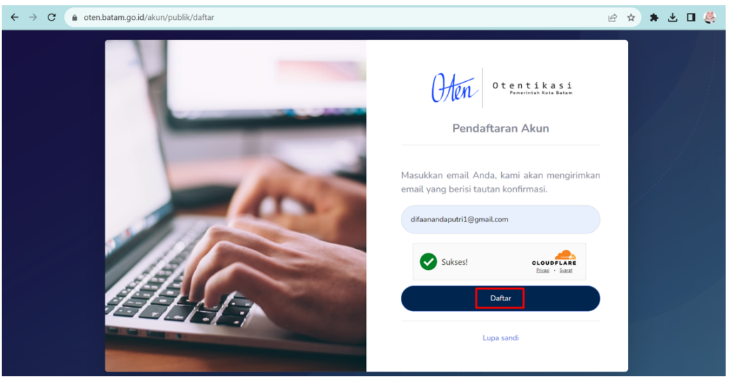 Petunjuk Pembuatan Akun Oten Publik – Oten