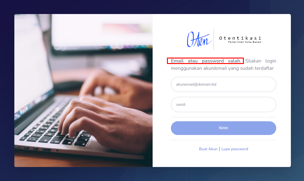 Penggunaan Huruf Besar dan Kecil pada Username Email – Oten